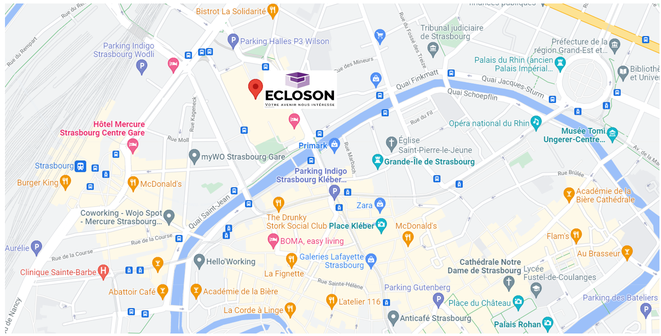 Centre de formation Strasbourg - Ecloson Centre de formation Strasbourg - Ecloson
